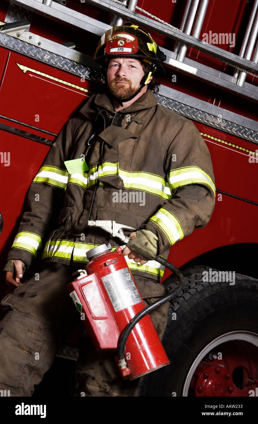Non uniform firefighter hi-res stock photography and images - Alamy