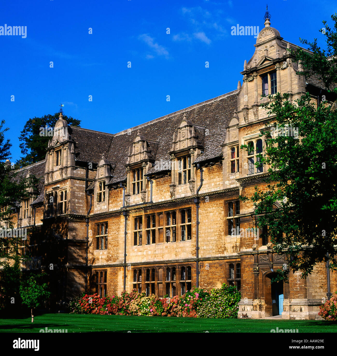 Trinity College Oxford England Stock Photo - Alamy