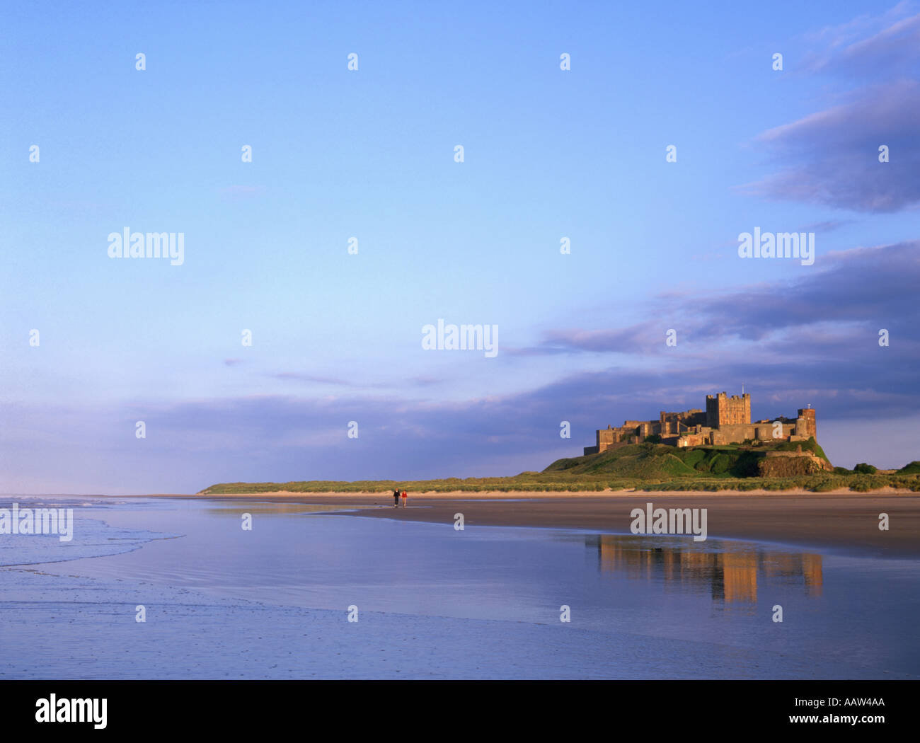 Bamburgh Castle Northumberland Stock Photo - Alamy