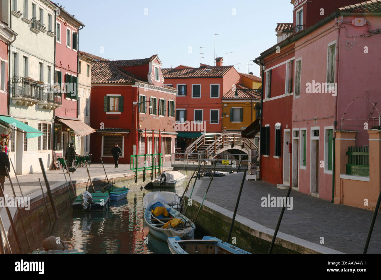 colourful streets of Borano, Italy Stock Photo - Alamy