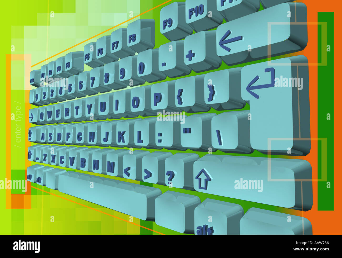 Office type keyboard model hi-res stock photography and images - Alamy