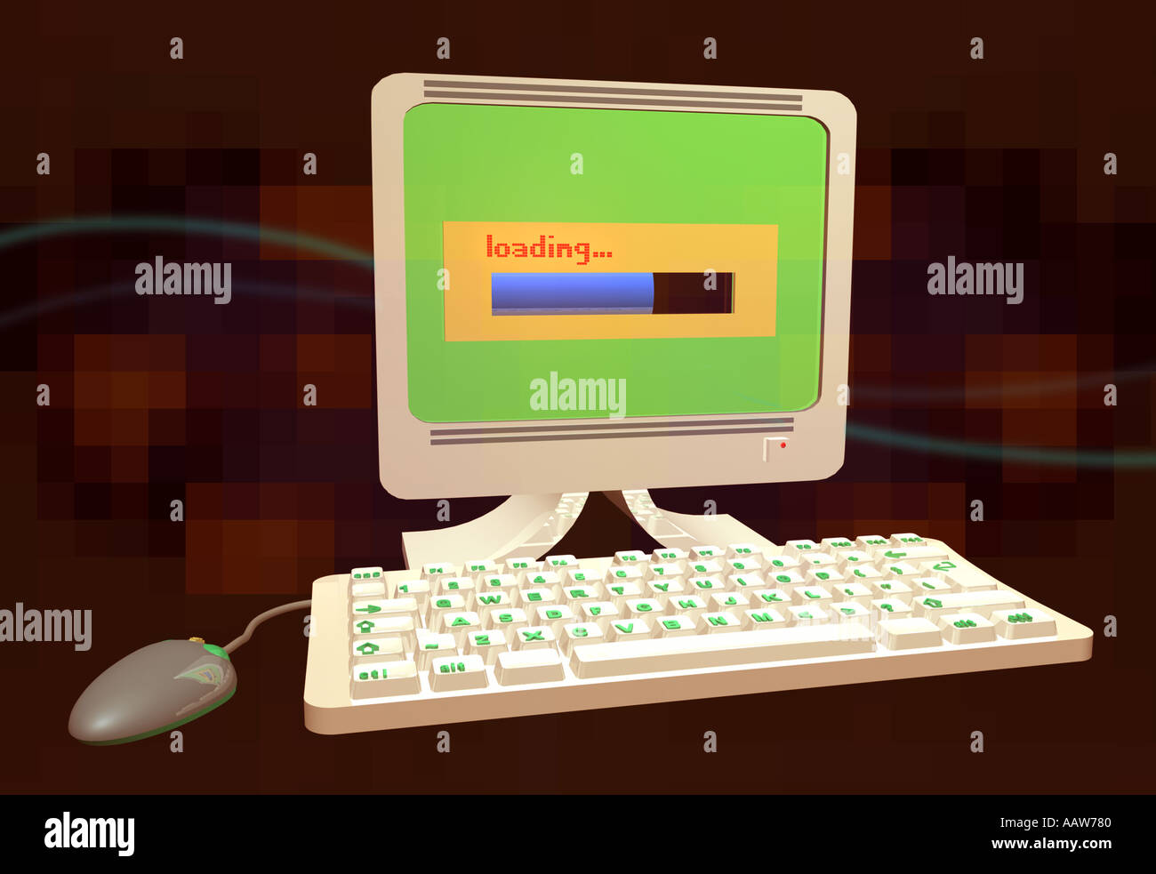 Loading screen graphics hi-res stock photography and images - Alamy