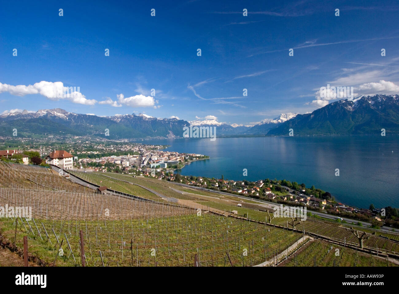 The City of Vevey, Switzerland Stock Photo - Alamy