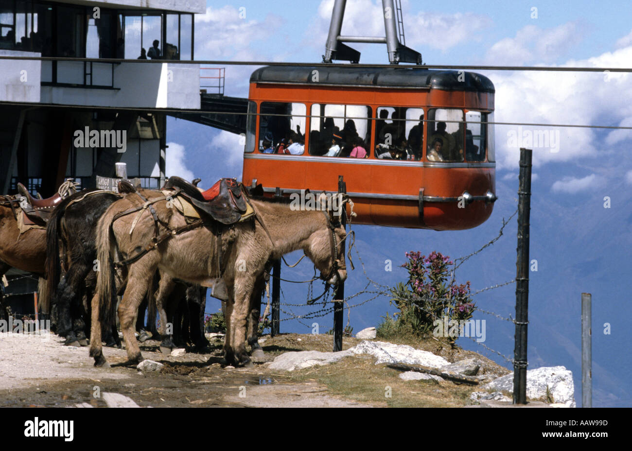 Venezuela cable car hi-res stock photography and images - Alamy