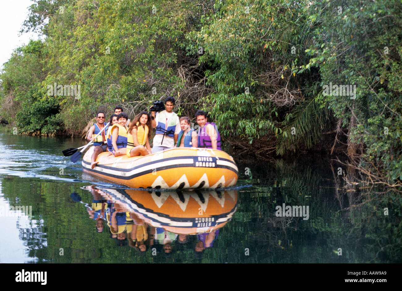 River Rafting, Bonito, Brazil Stock Photo - Alamy