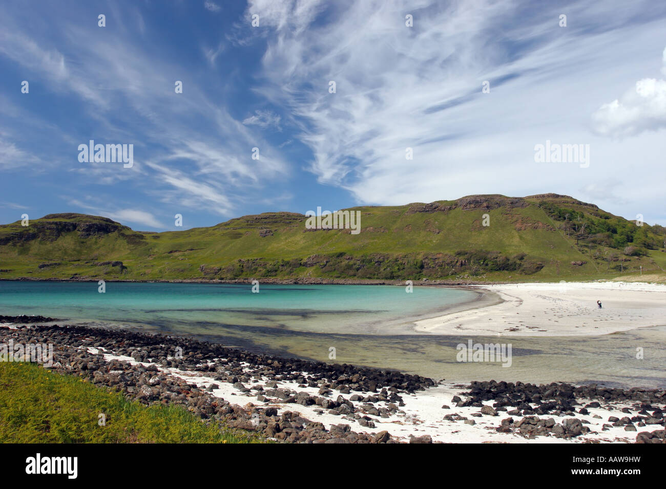 Calgary Bay on the Isle of Mull Scotland Stock Photo - Alamy