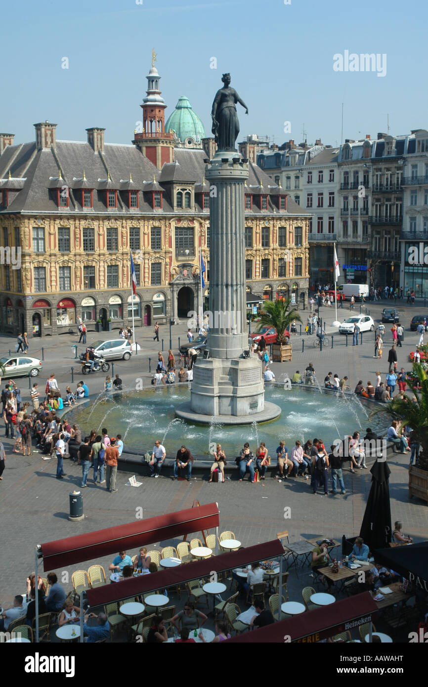 Lille main square hi-res stock photography and images - Alamy