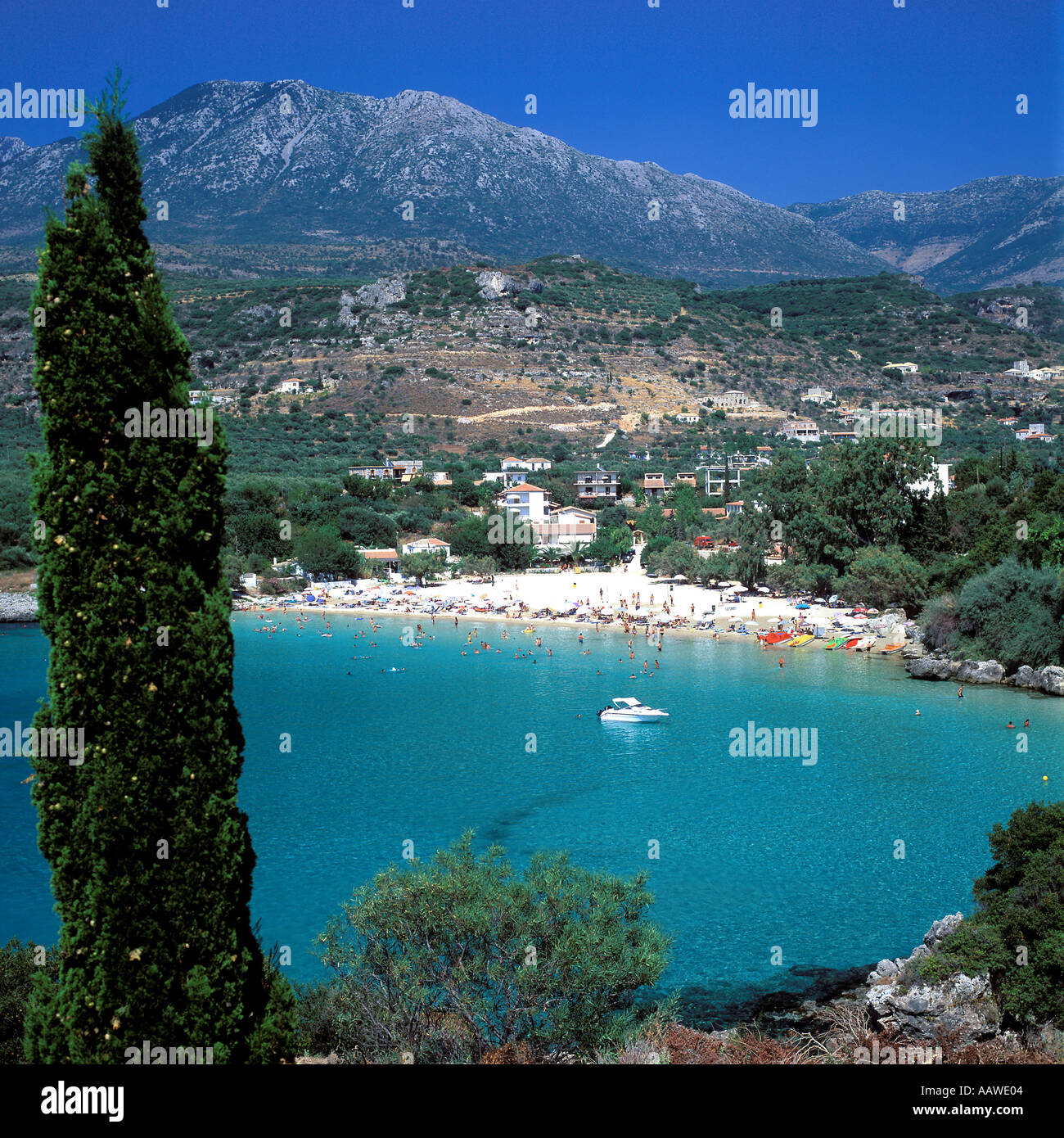 Stoupa greece beach mani hi-res stock photography and images - Alamy