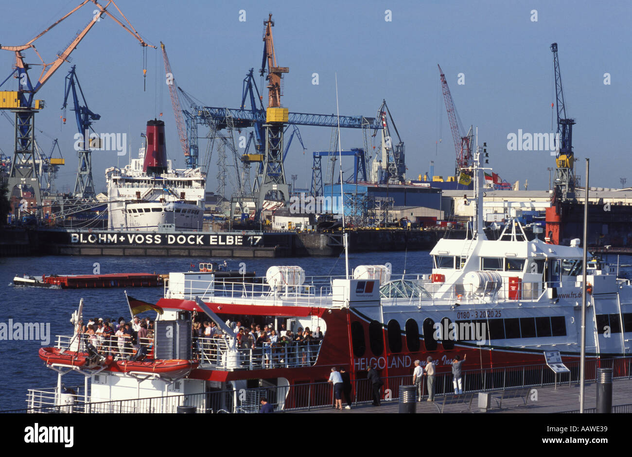 Helgoland ferry ship boat hi-res stock photography and images - Alamy
