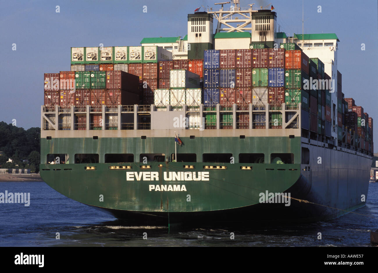 Container ships full load hi-res stock photography and images - Alamy