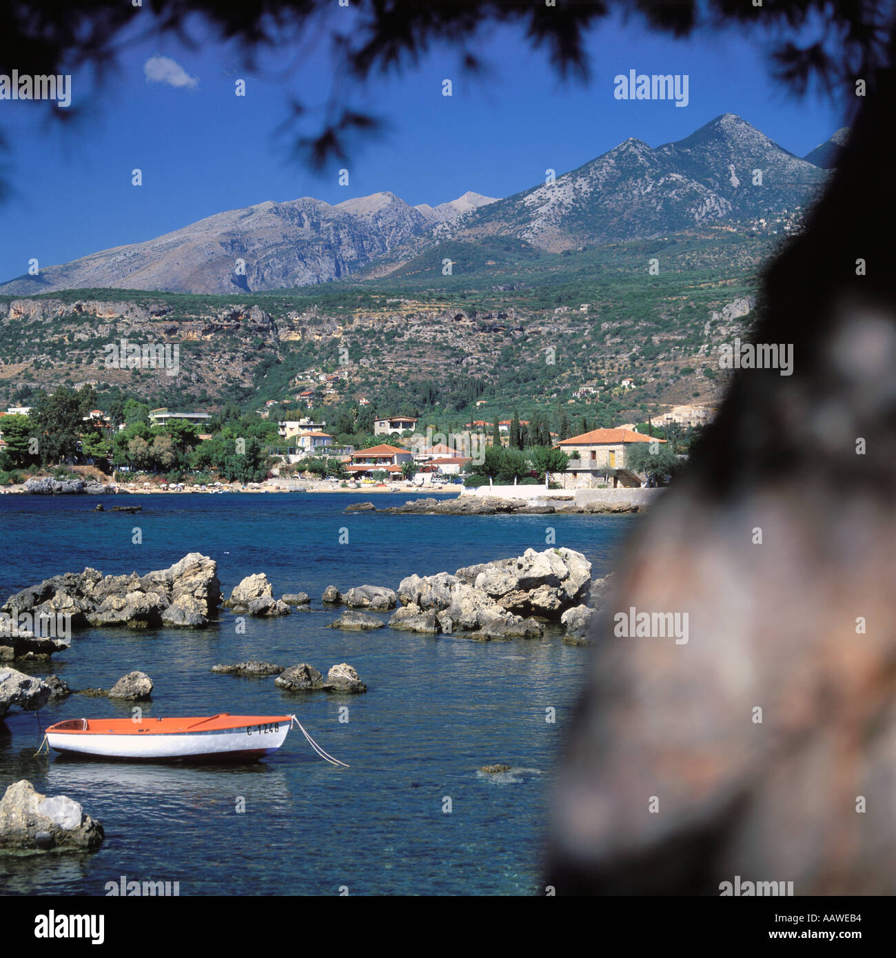 Stoupa village hi-res stock photography and images - Alamy
