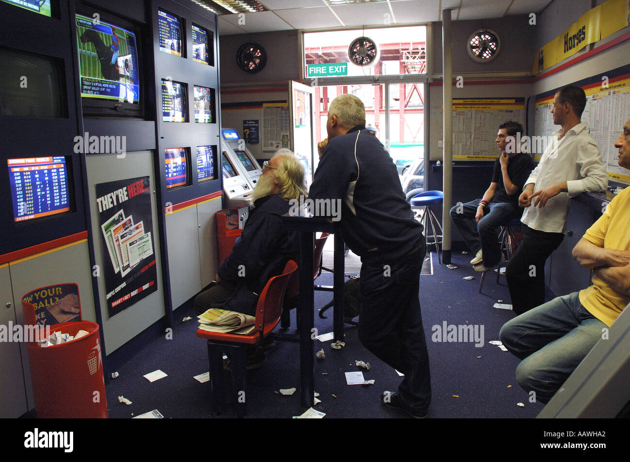 Betting shop interior hi-res stock photography and images - Alamy