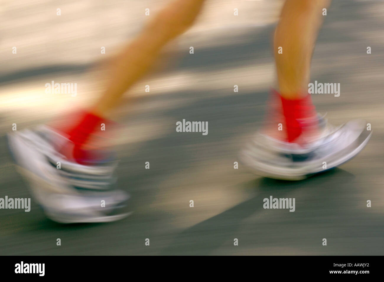 Running feet blur hi-res stock photography and images - Alamy