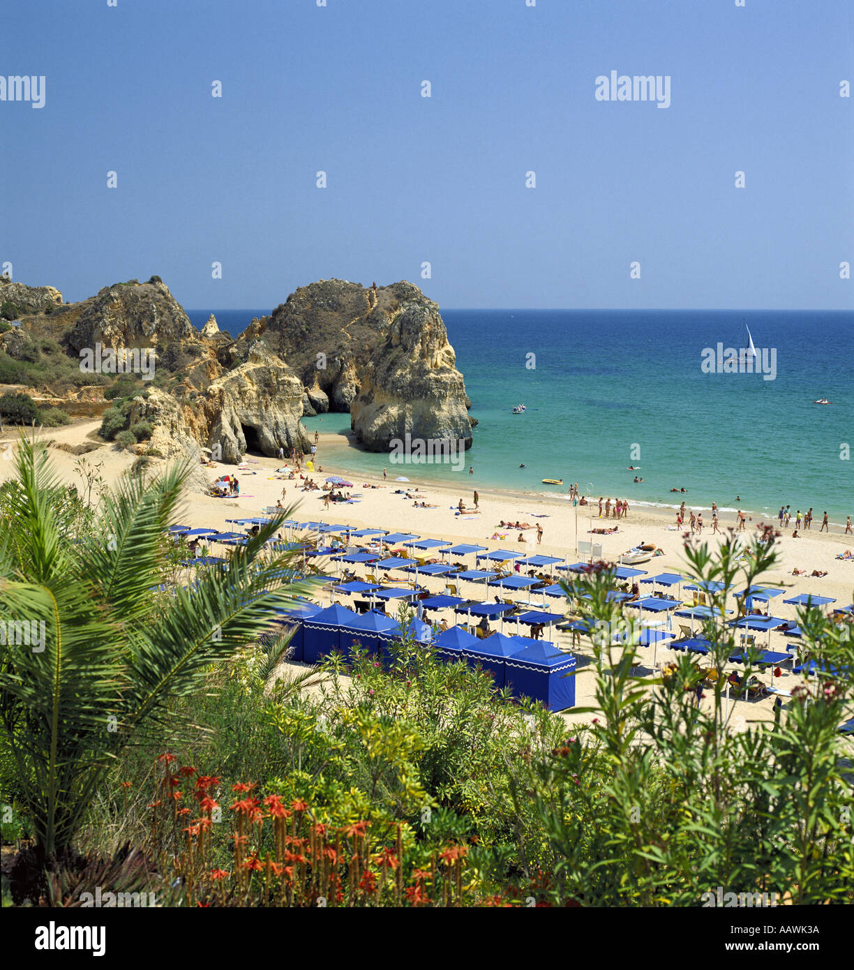 Portugal, the Algarve, Alvor beach, in front of the Pestana Alvor Praia ...