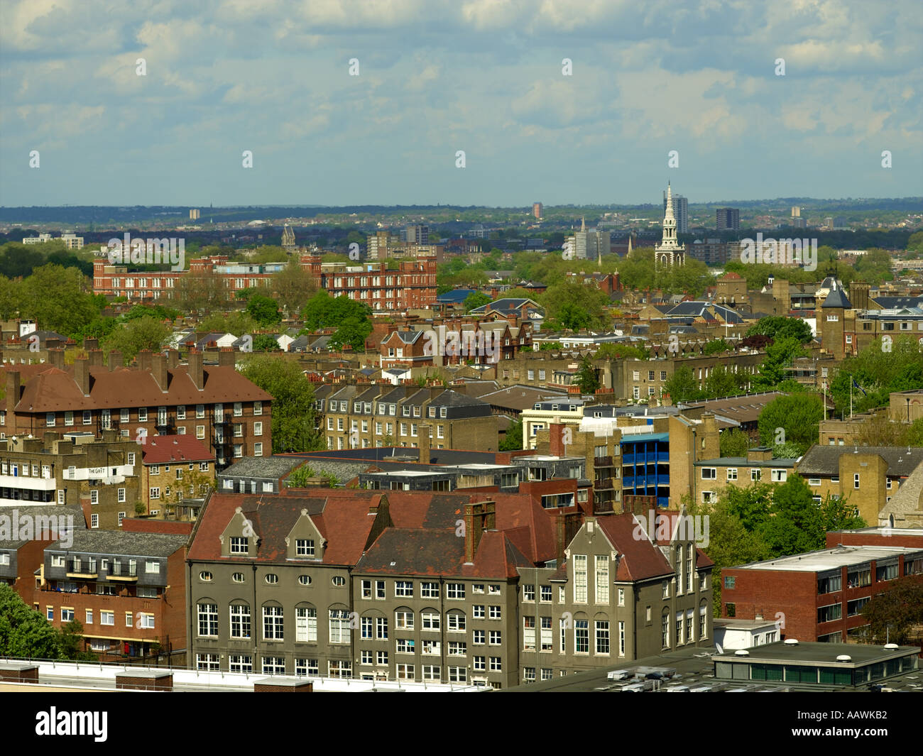Islington, View of Borough Stock Photo - Alamy