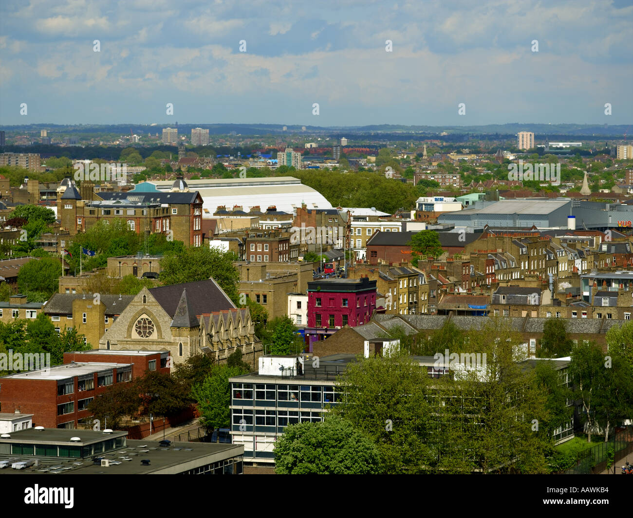 Islington, View of Borough Stock Photo - Alamy