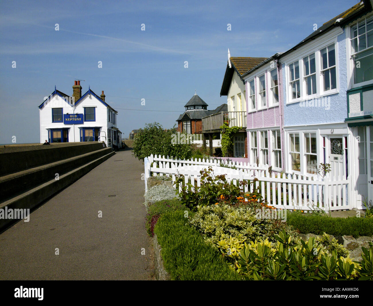 Whitstable sea street hi-res stock photography and images - Alamy