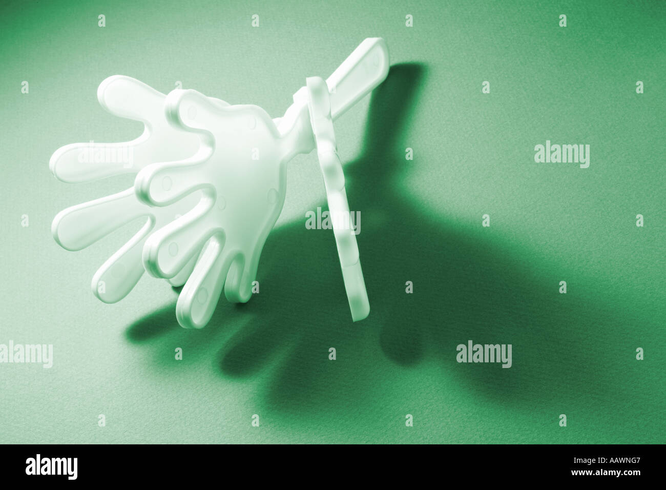 Toy Clapping Hands Stock Photo - Alamy