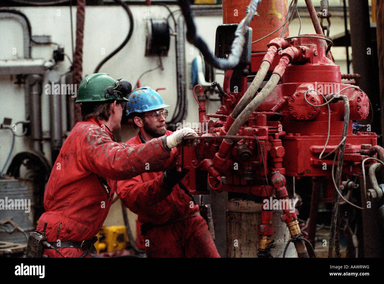 Statoil oil drilling platform Gullfaks A in the North Sea Stock Photo ...
