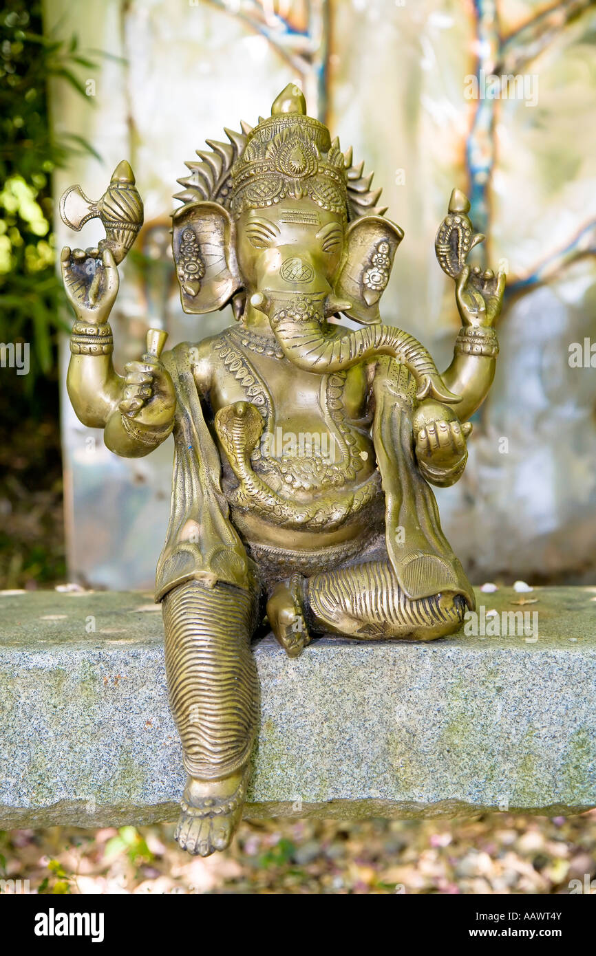 Indian elephant, Hinduism Stock Photo - Alamy