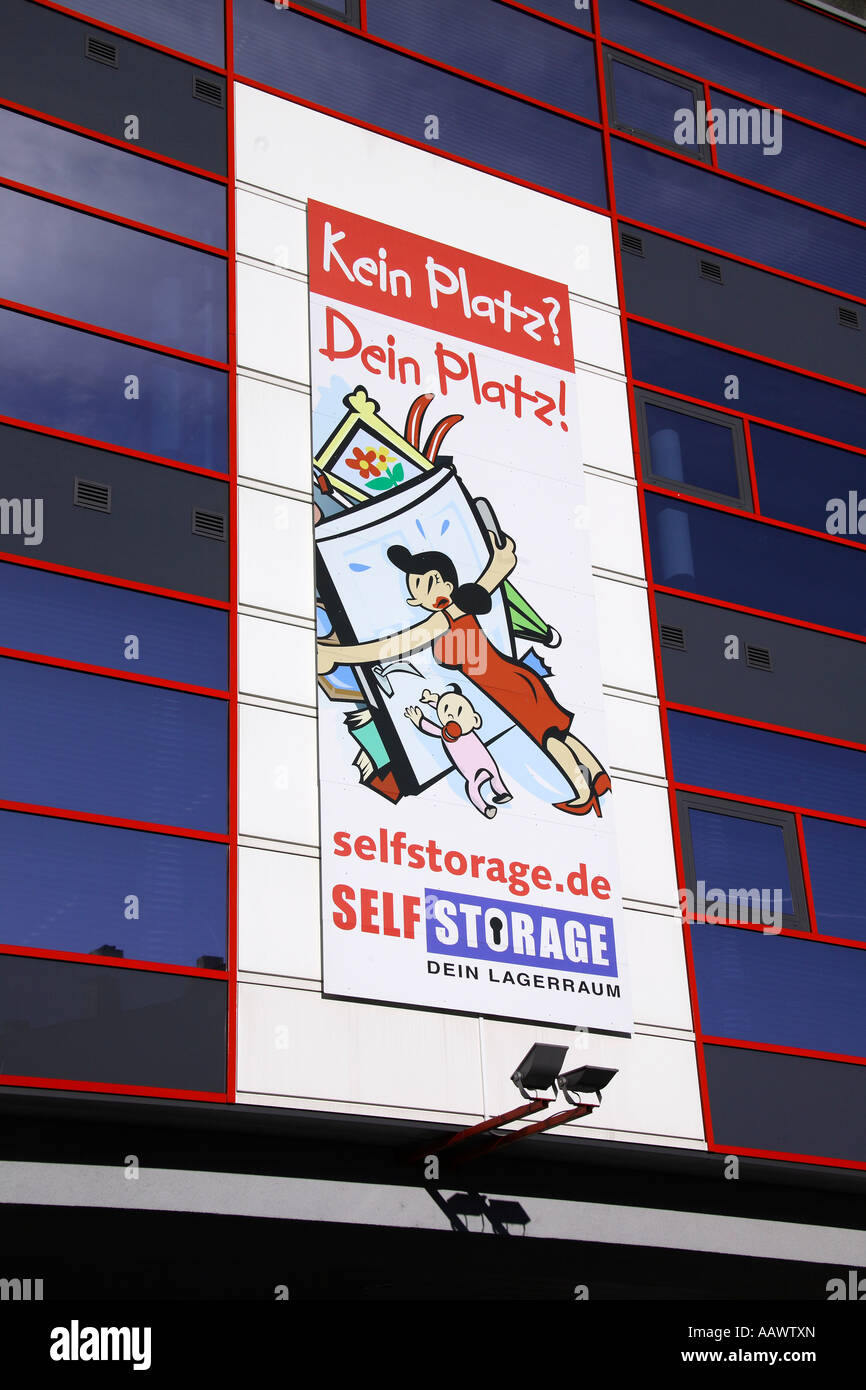 Self storage advertising Stock Photo - Alamy