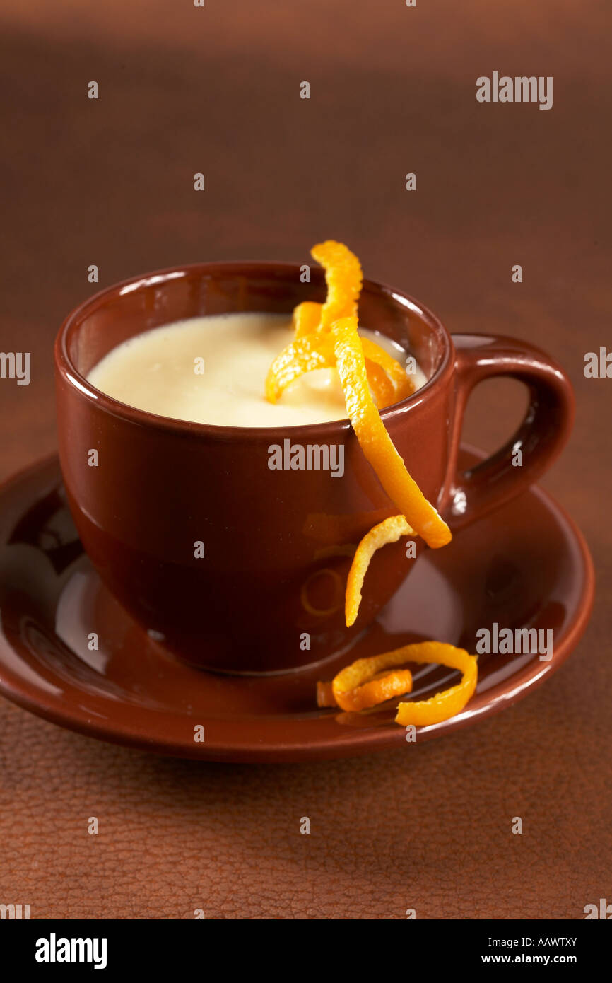 Icy White Chocolate Stock Photo - Alamy