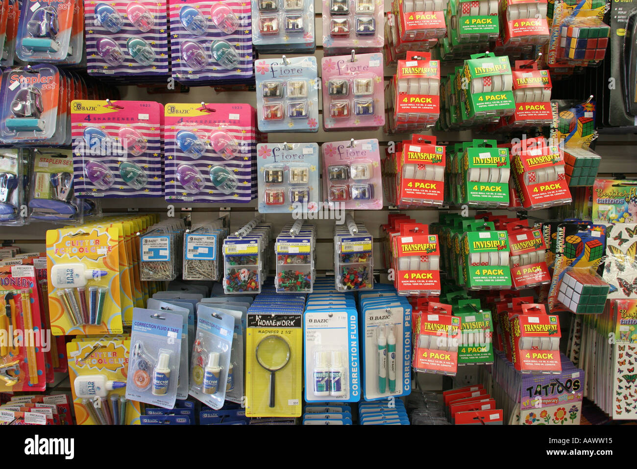 Miami Beach Florida,Dollar Bazaar,household packaged items,retail ...