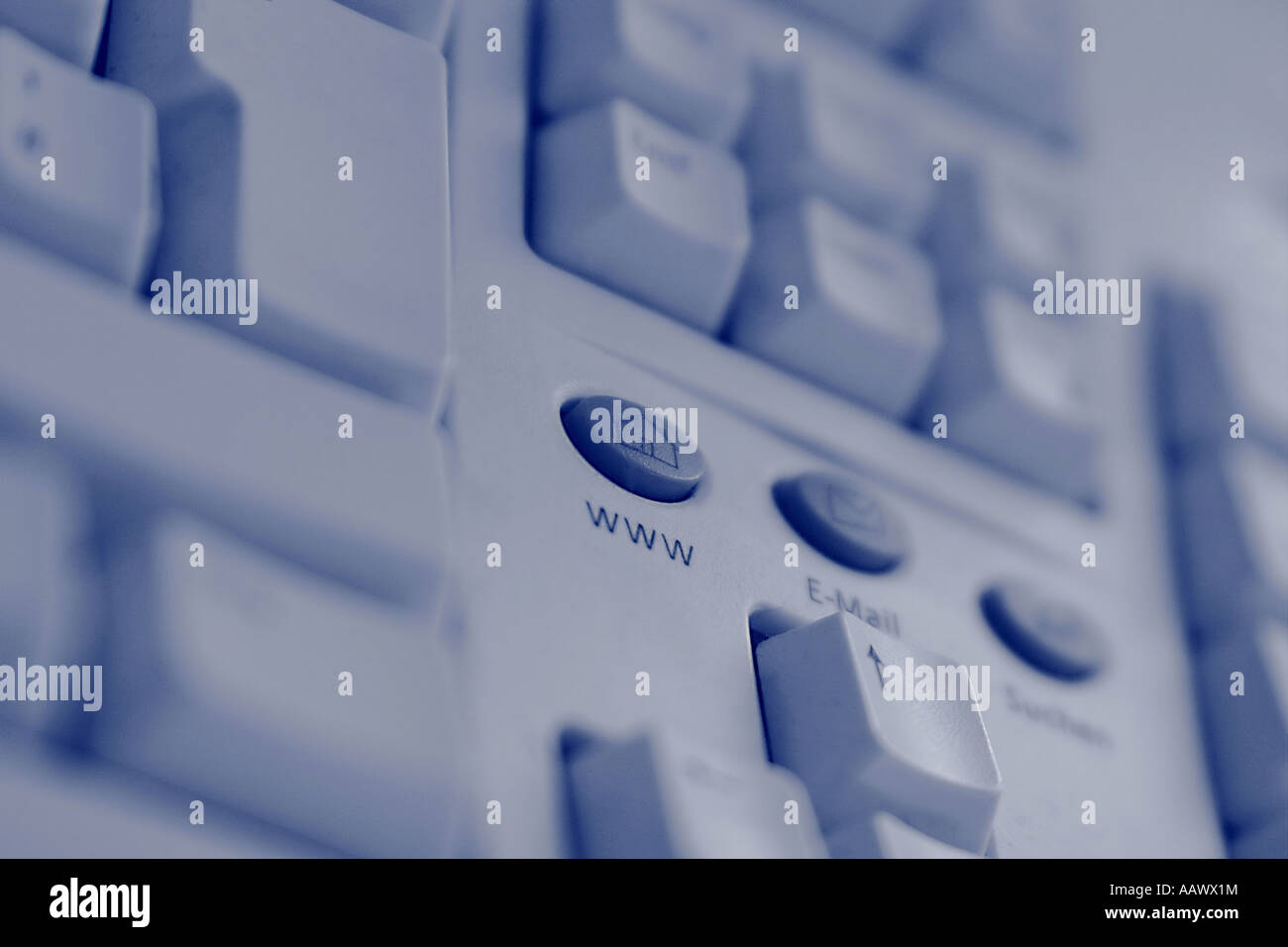 Keyboard with www-sign Stock Photo - Alamy