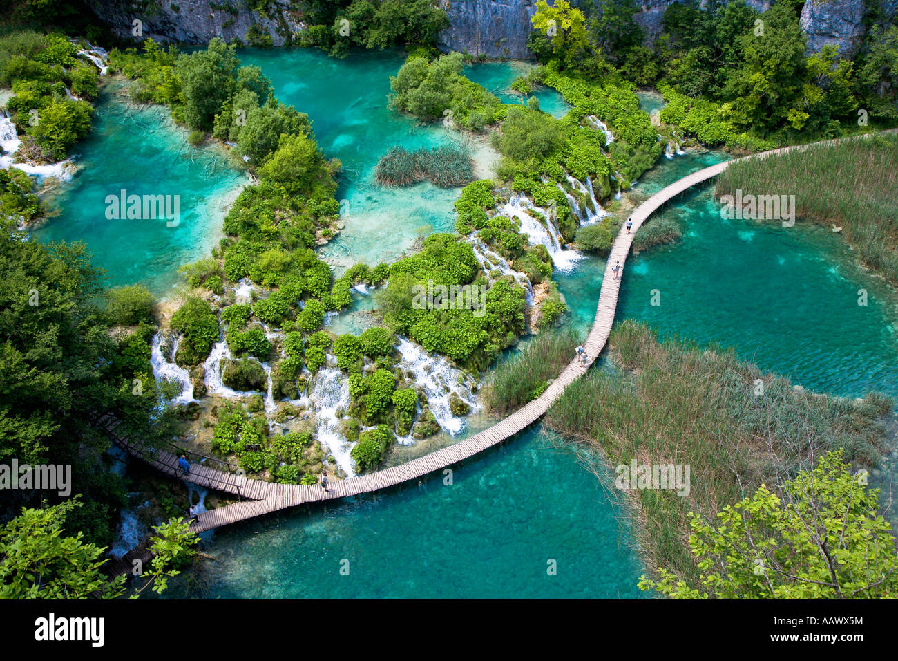 National park Plitvicer lakes, Lika-Senj, Croatia Stock Photo - Alamy