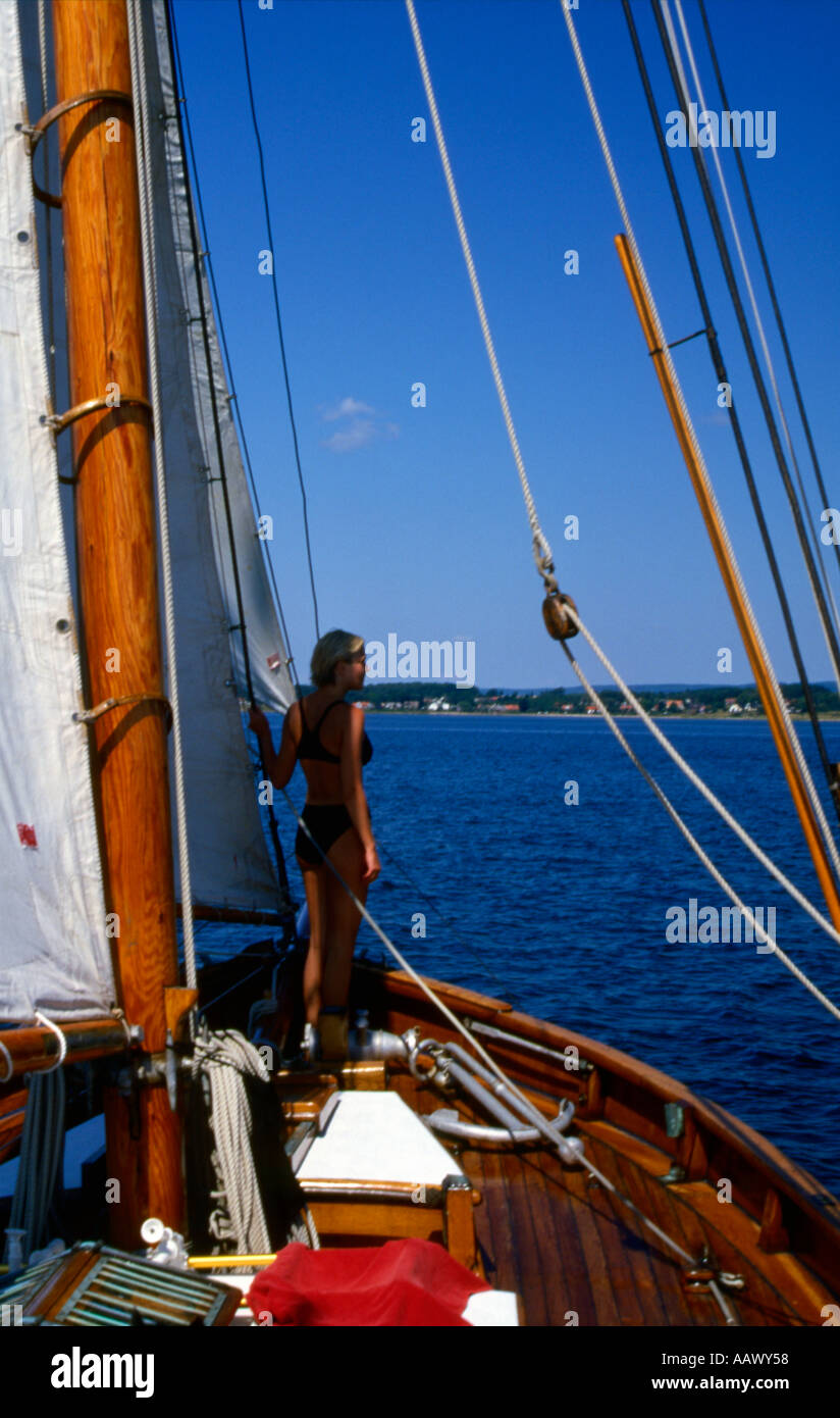 Sailing in Sweden Stock Photo - Alamy