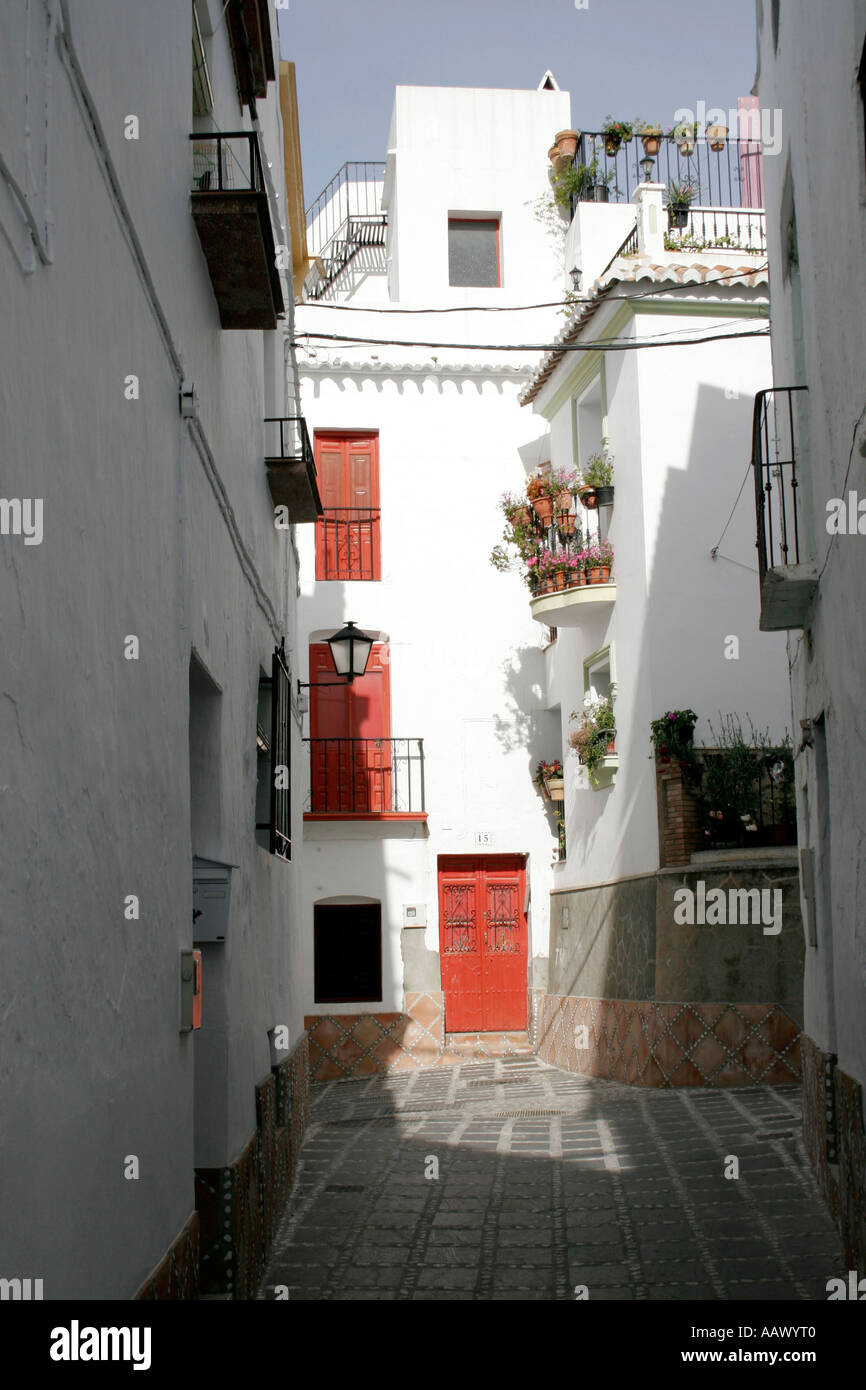 COMPETA. MOUNTAIN VILLAGE COSTA DEL SOL. SPAIN EUROPE Stock Photo - Alamy