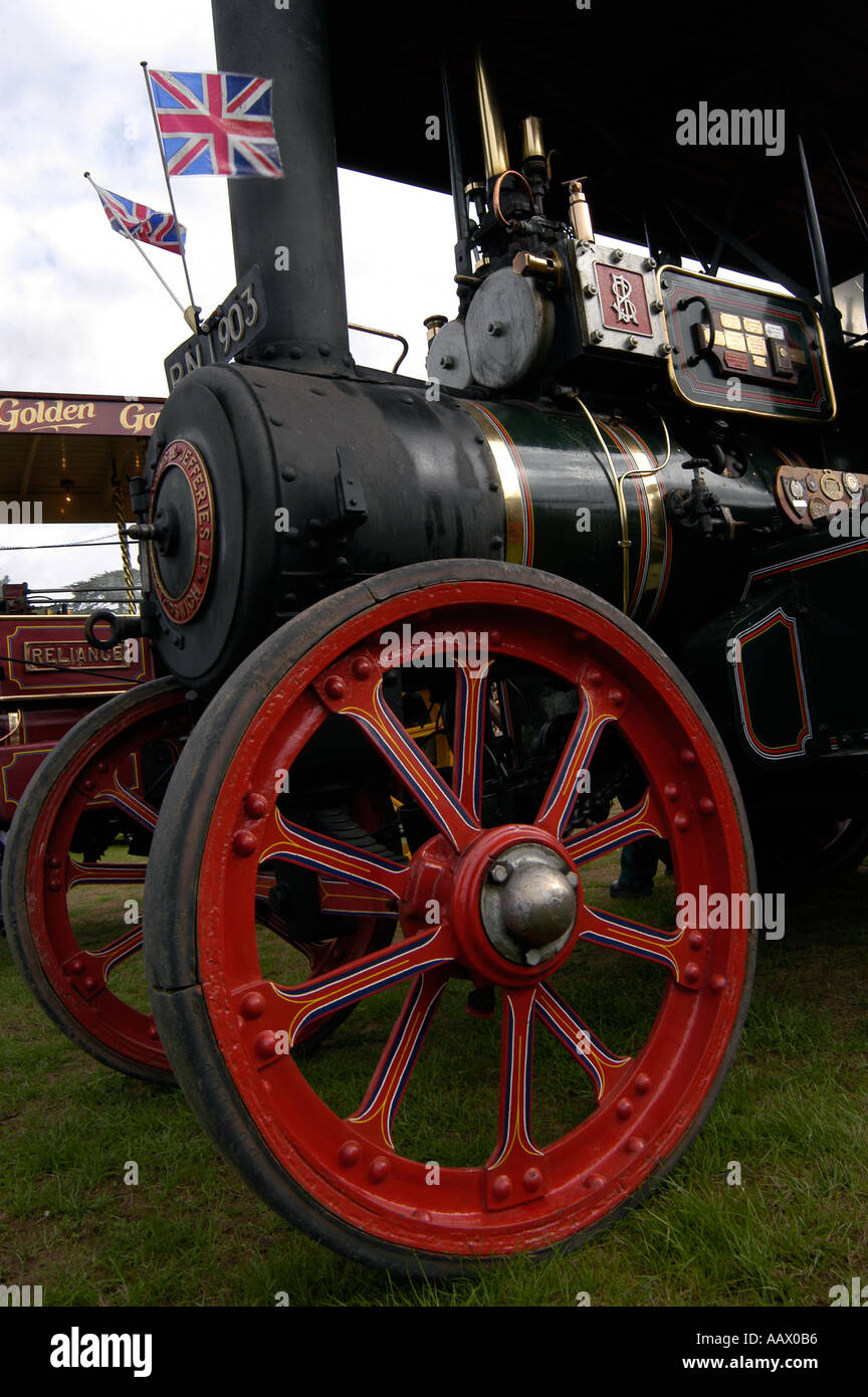 Traction engines on show Stock Photo - Alamy