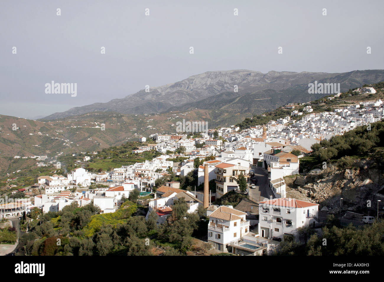 COMPETA. MOUNTAIN VILLAGE COSTA DEL SOL. SPAIN EUROPE Stock Photo - Alamy