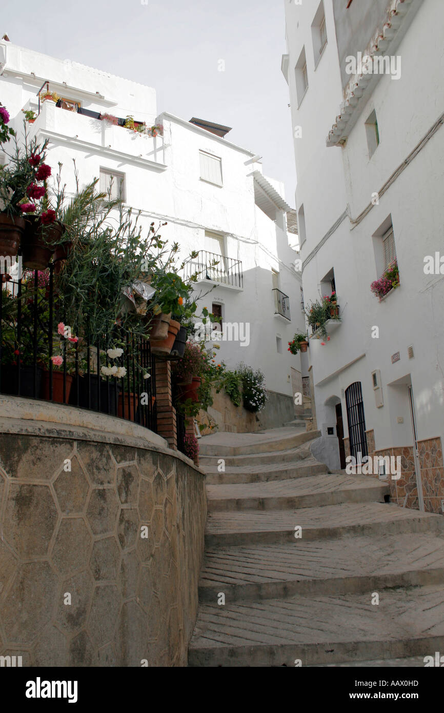 COMPETA. MOUNTAIN VILLAGE COSTA DEL SOL. SPAIN Stock Photo - Alamy