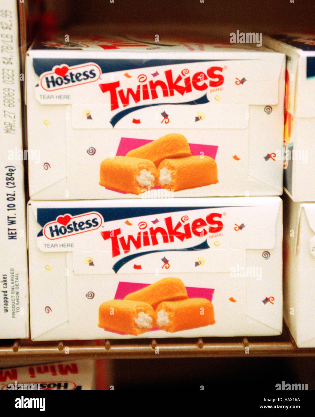 Boxes of tasty Twinkies by Hostess are seen on a supermarket shelf in ...