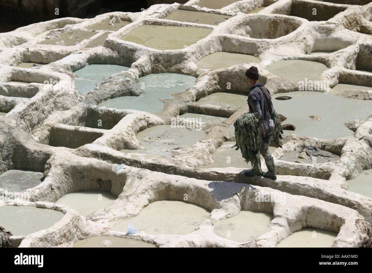 Aerial view of fez el bali hi-res stock photography and images - Alamy