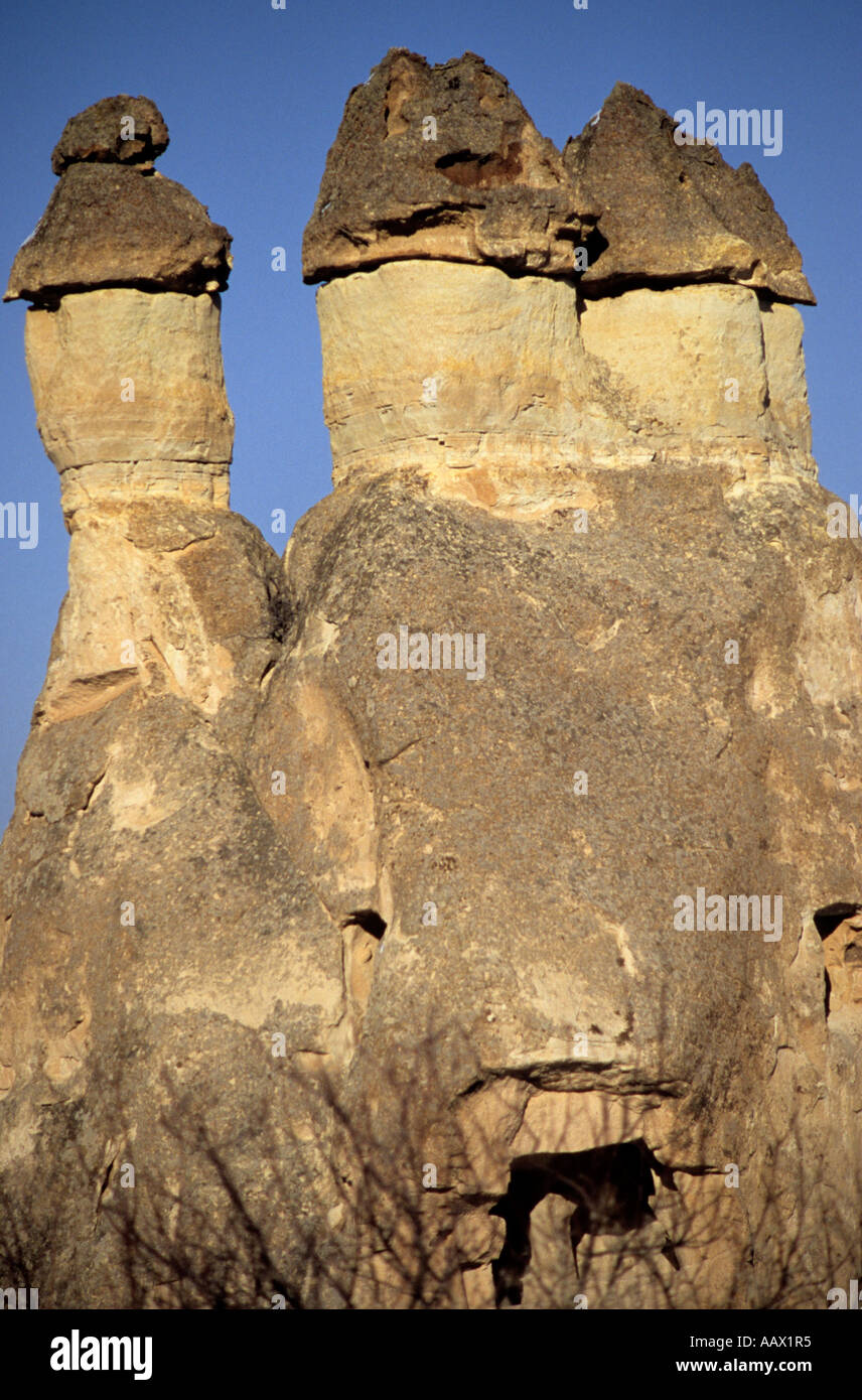 The Fairy Chimneys, Cappadocia, Turkey Stock Photo - Alamy
