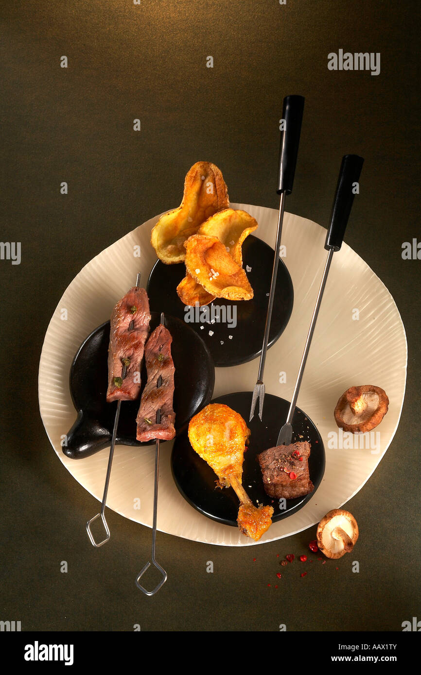 Fondue sticks hi-res stock photography and images - Alamy