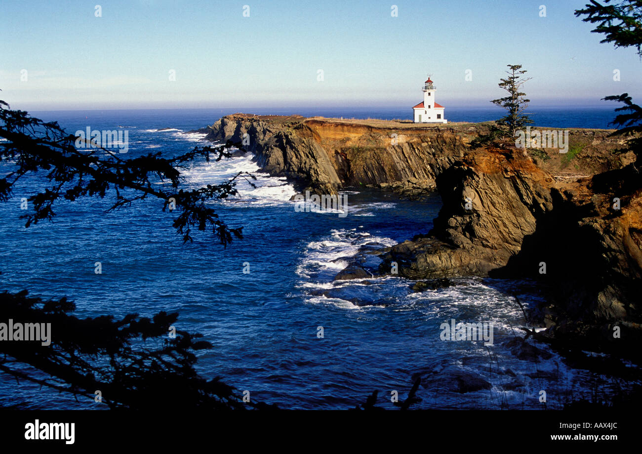 Cape arago lighthouse hi-res stock photography and images - Alamy