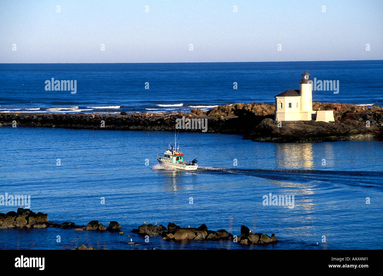 Salmon River Lighthouse High Resolution Stock Photography and Images ...