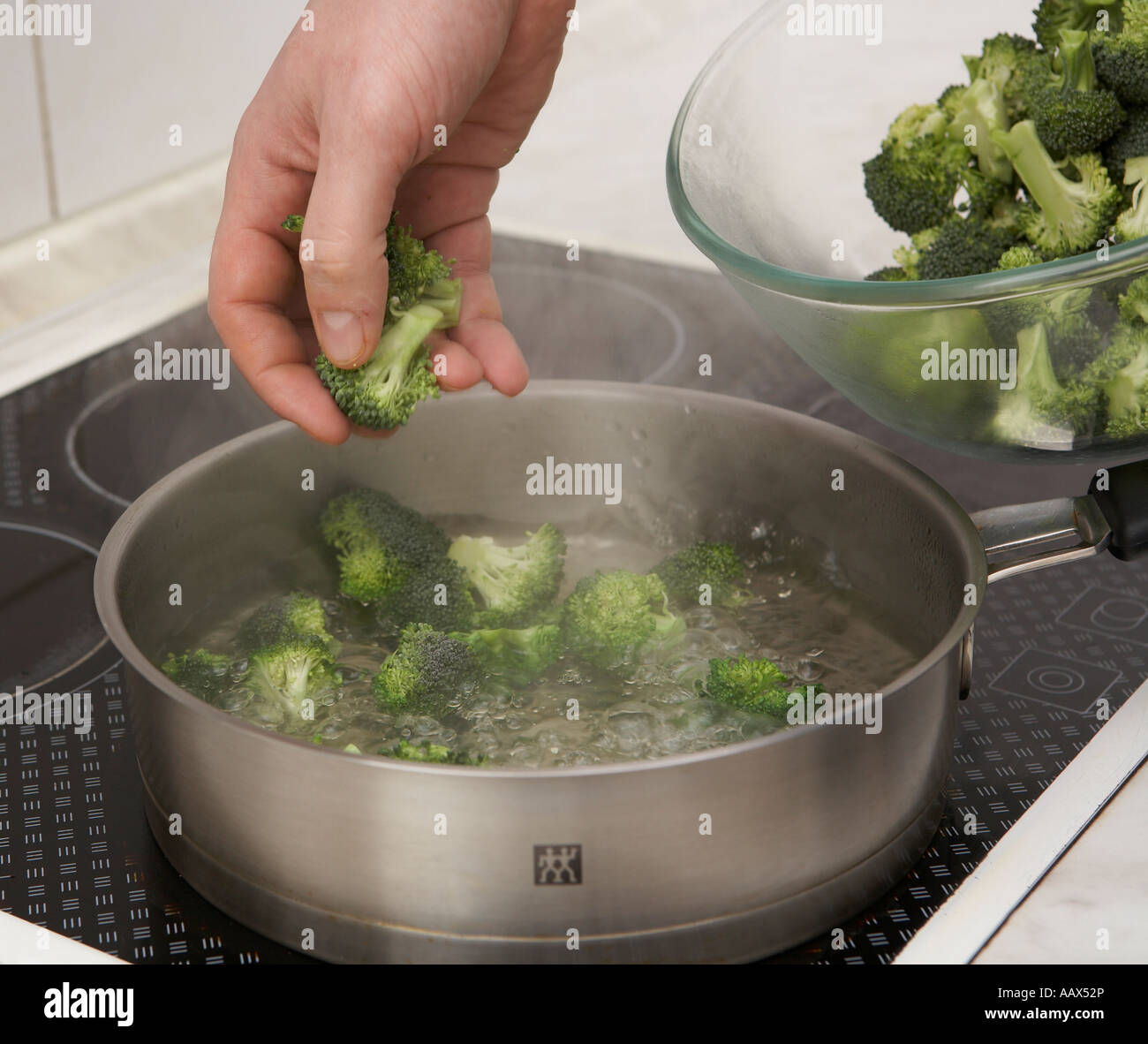 Vegetable Patsy step by step Stock Photo - Alamy