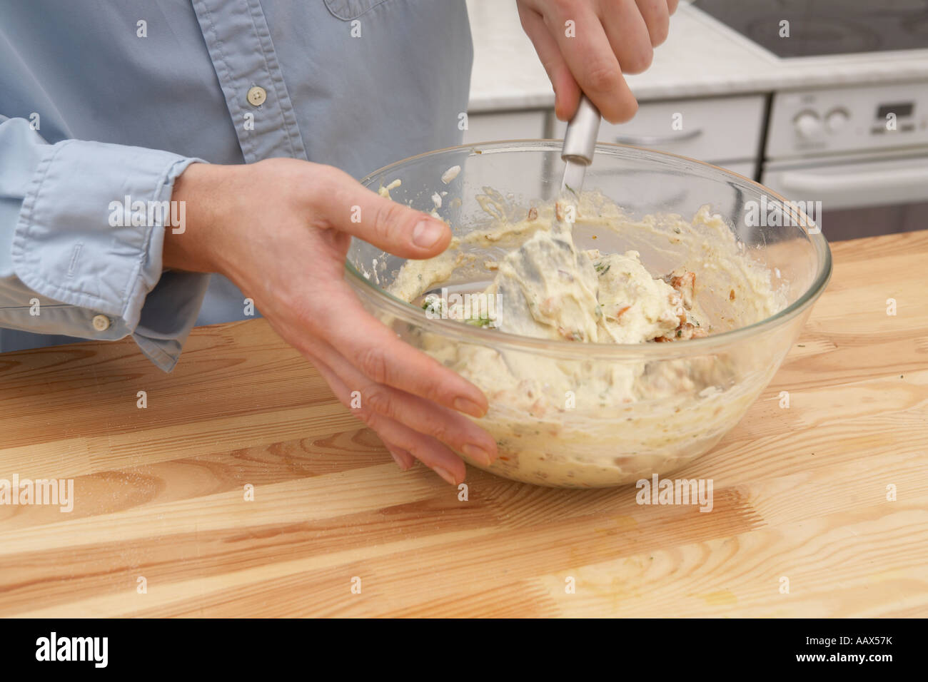 Vegetable Patsy step by step Stock Photo - Alamy