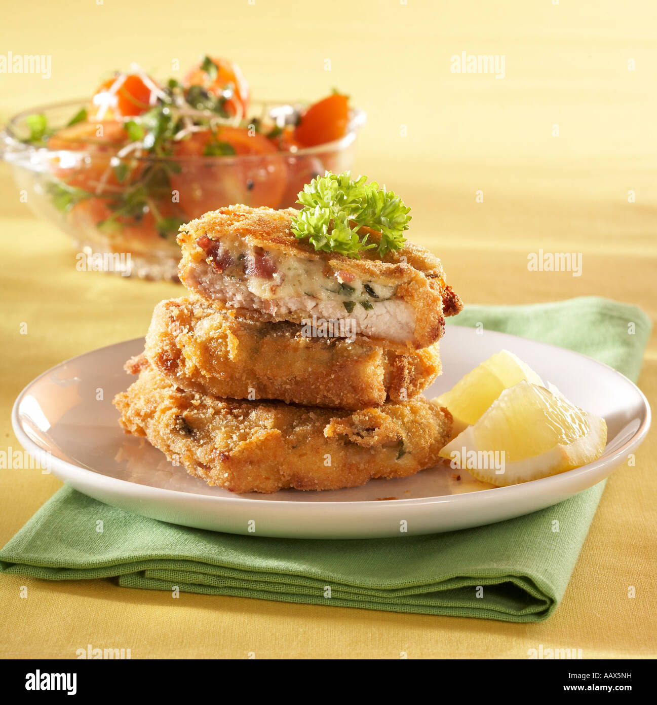 Fried ham steaks hi-res stock photography and images - Alamy