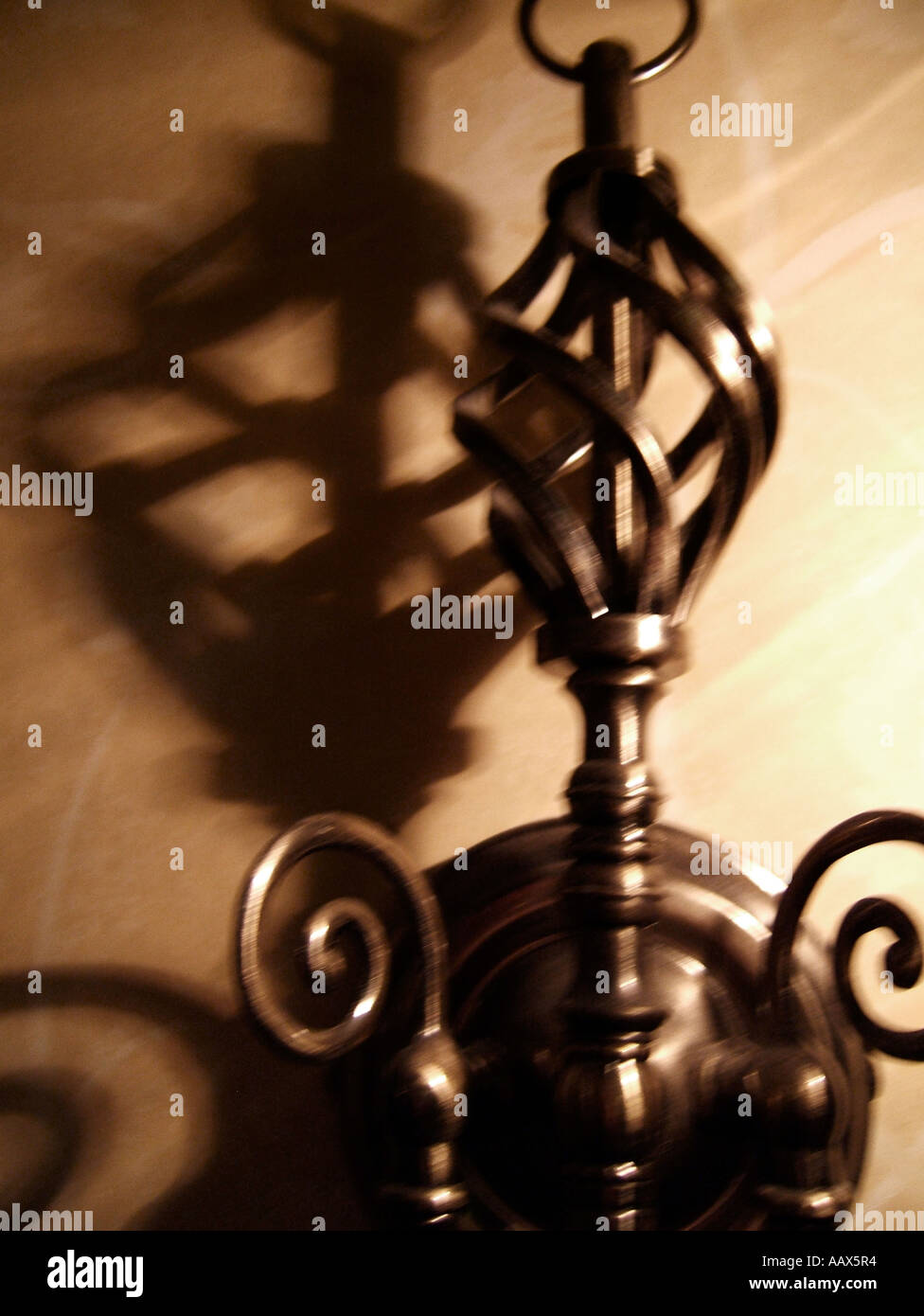 wrought iron craftwork Stock Photo - Alamy