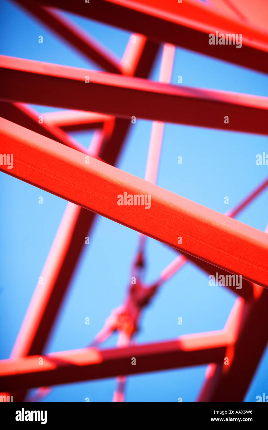 STEEL FRAMING, BRIDGE Stock Photo - Alamy