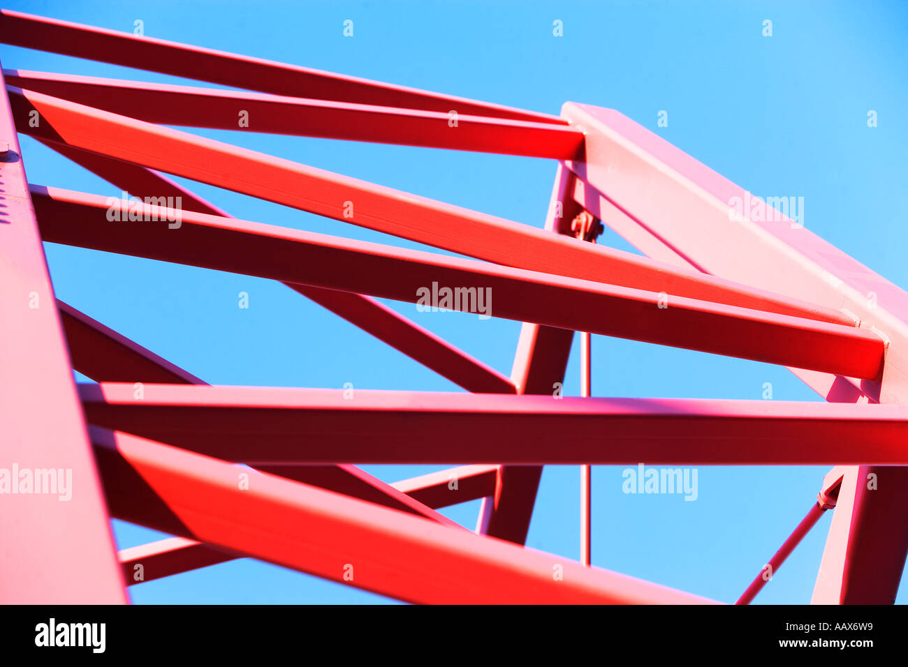 STEEL FRAMING, BRIDGE Stock Photo - Alamy