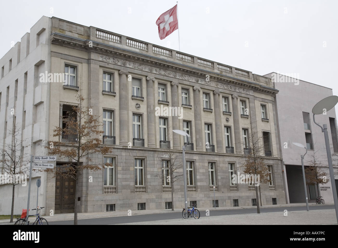 Swiss Embassy Berlin, Germany Stock Photo - Alamy