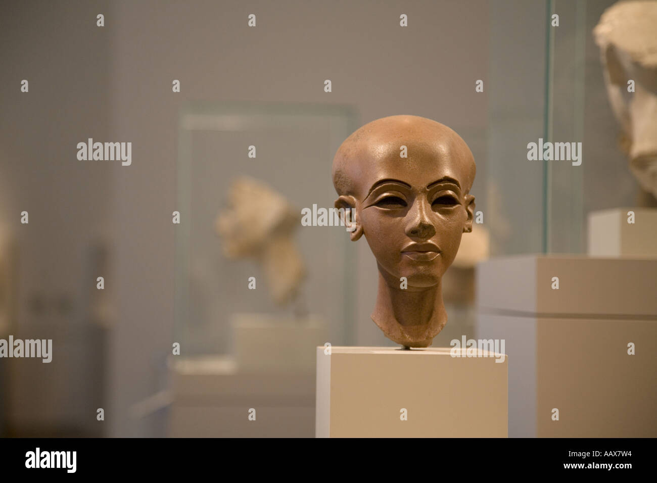 Head of a statue, Altes Museum, Old Museum, Berlin, Germany Stock Photo ...