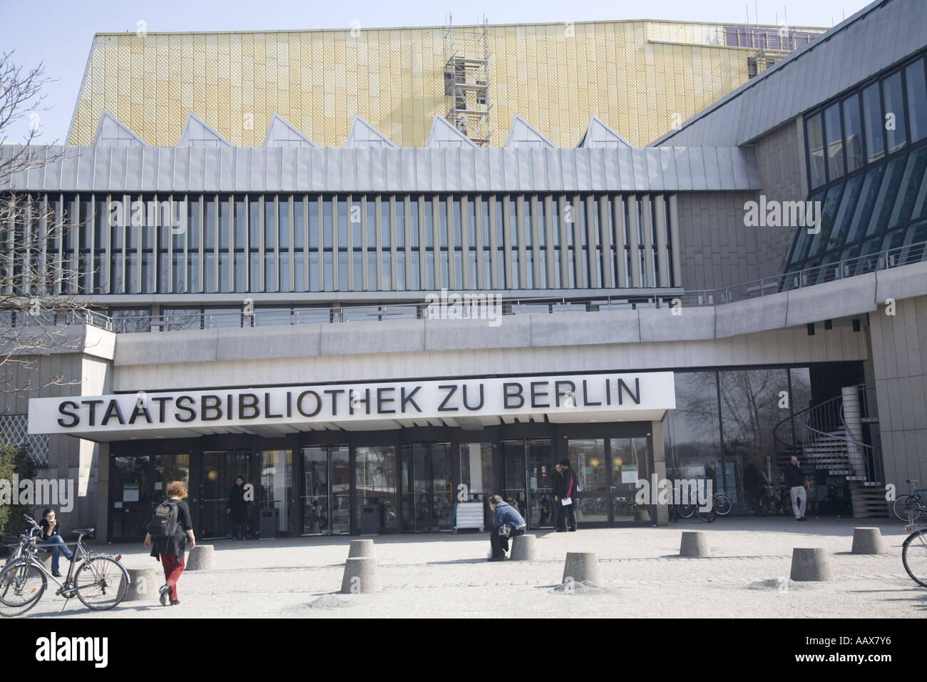 State Library Berlin, Staatsbibliothek, Germany Stock Photo - Alamy