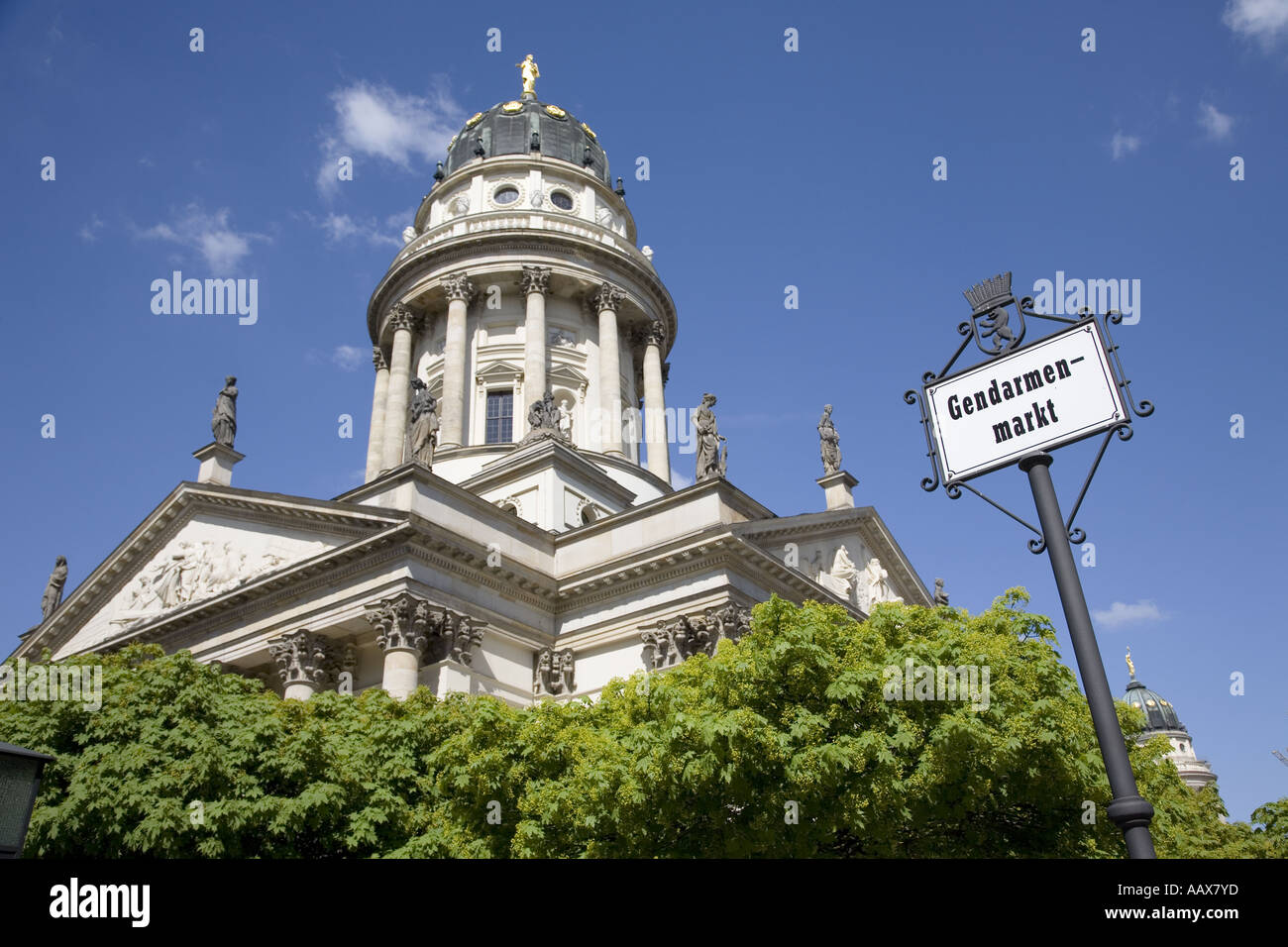 Deutscher Dom, Gendarmenmarkt, Berlin, Germany Stock Photo - Alamy